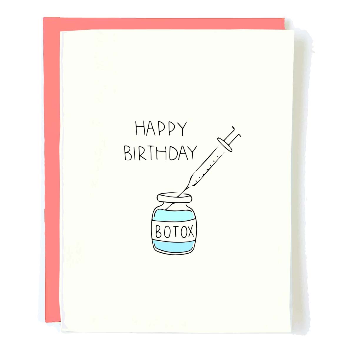 Botox Birthday Card — Lockwood Shop