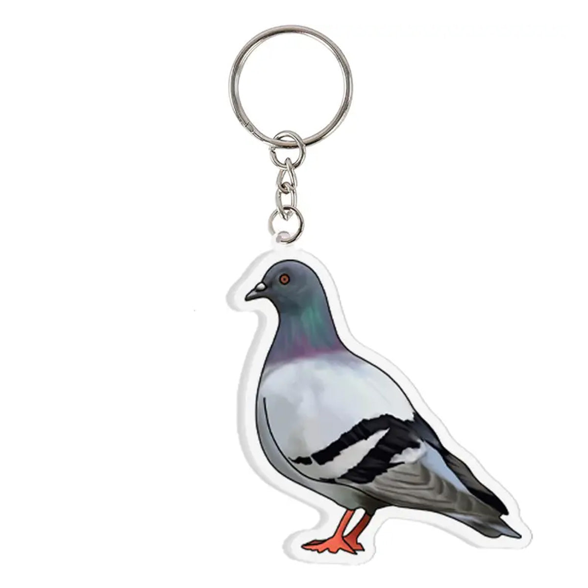 New York Pigeon Keychain — Lockwood Shop