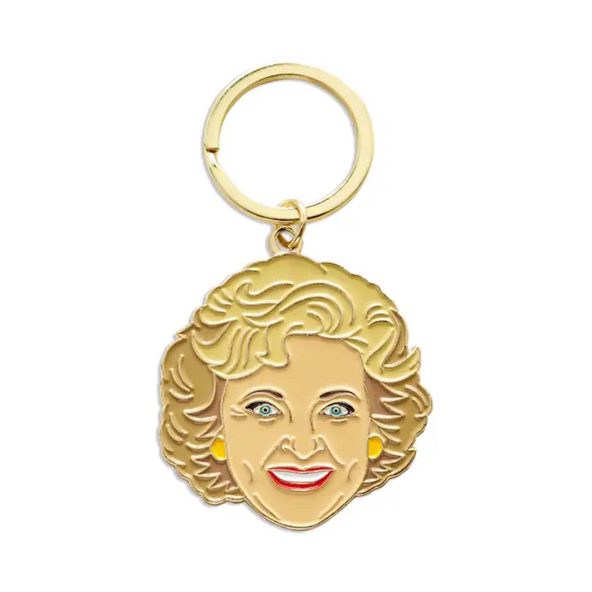 Betty White Keychain — Lockwood Shop