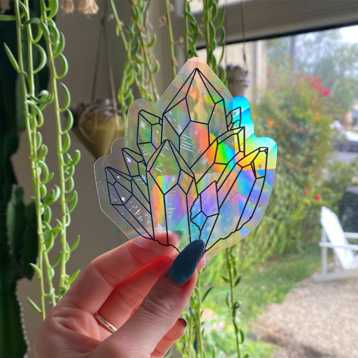 Crystal Suncatcher Window Decal — Lockwood Shop