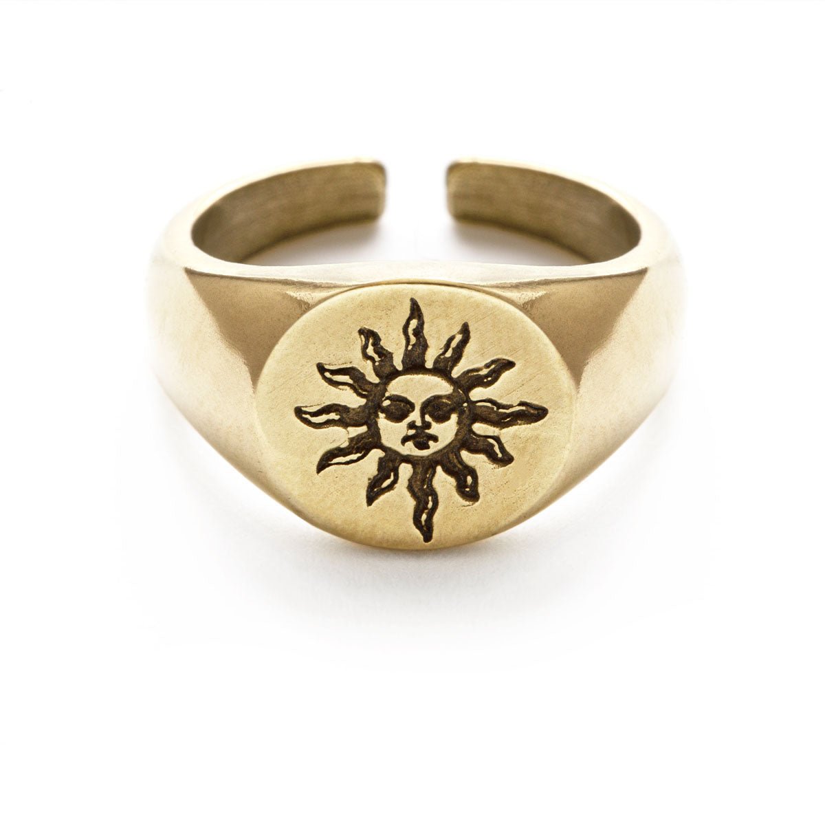 El Sol Signet Ring — Lockwood Shop