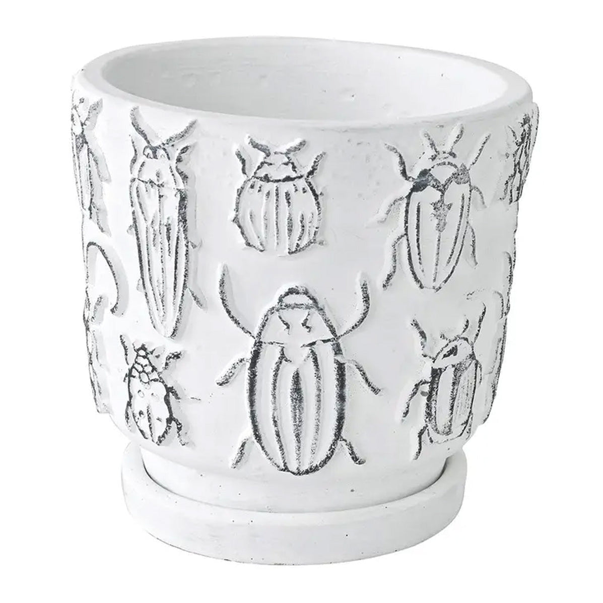 Insects Elemental Ceramic Planter - Large — Lockwood Shop