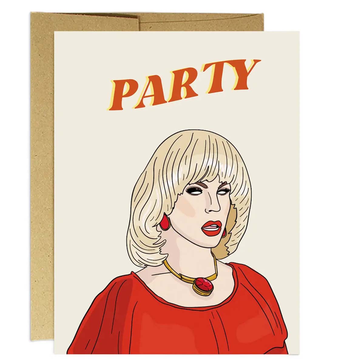 Katya Party Birthday Card — Lockwood Shop