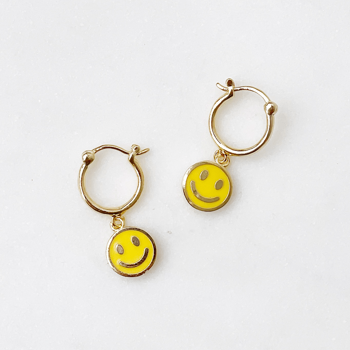 Smiley Face Drop Huggies — Lockwood Shop